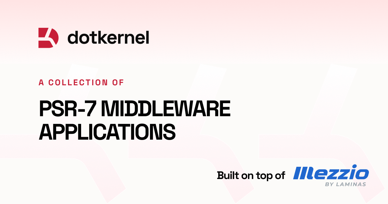 Dotkernel | Headless Platform for modern web applications