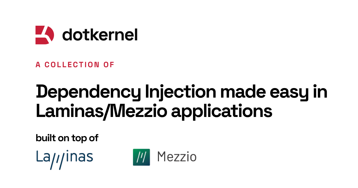 Dependency Injection made easy in Laminas/Mezzio applications ... Dependency Injection made easy in Laminas/Mezzio applications ...