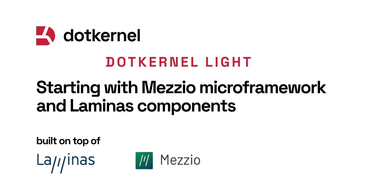 Dotkernel Light – Starting with Mezzio microframework and Laminas components – Dotkernel ...