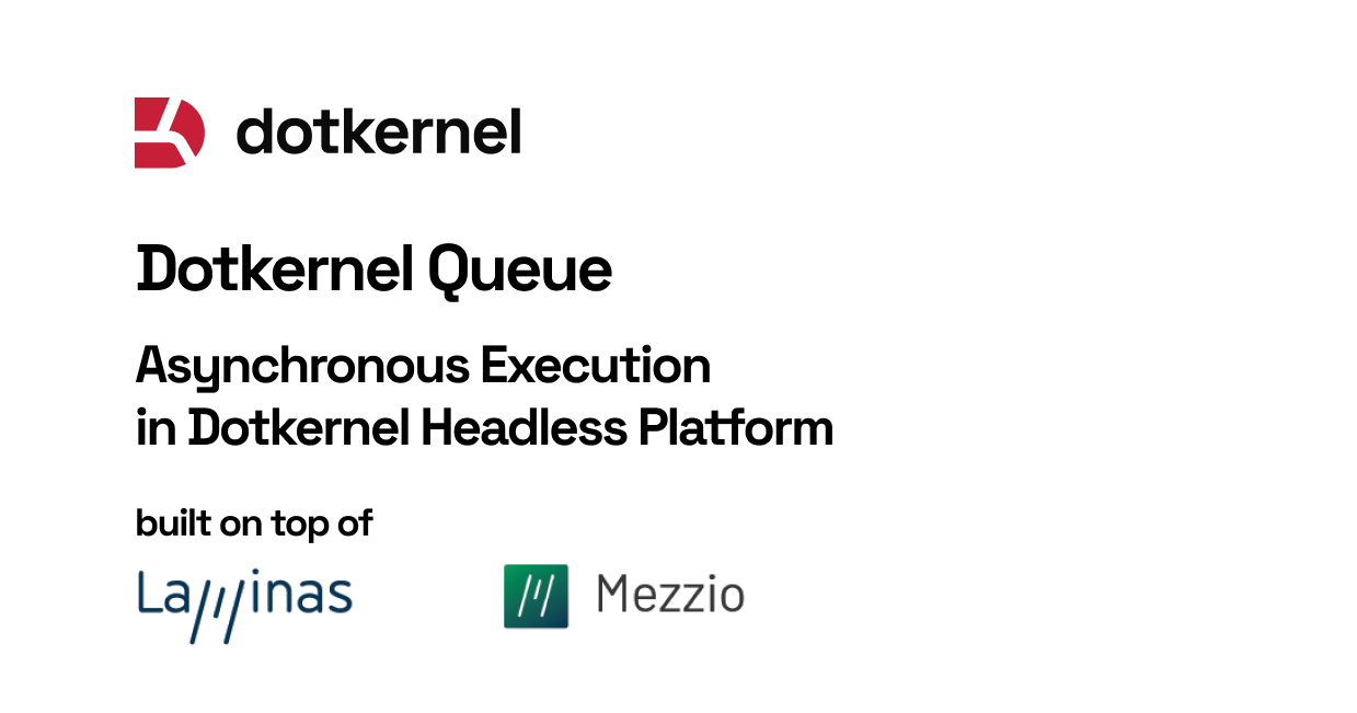 Dotkernel Queue – Asynchronous Execution in Dotkernel Headless Platform ...